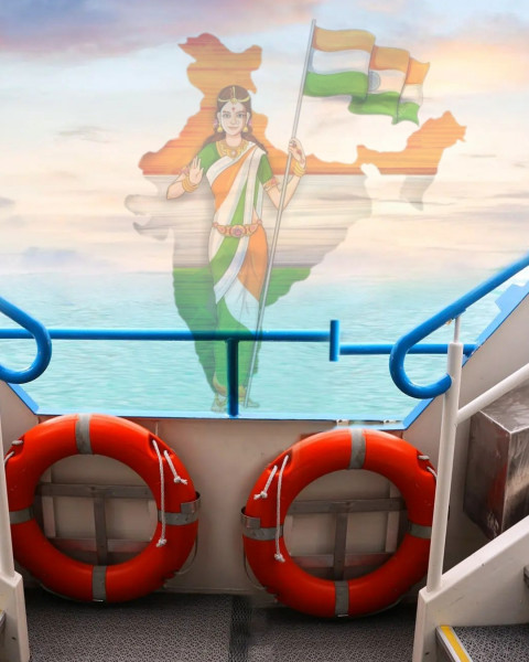 15 August Photoshop Background For Independence Day Flag | OyePhoto