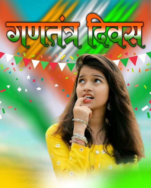 26 January Ganatantrata Divas CB Background With Girls | OyePhoto