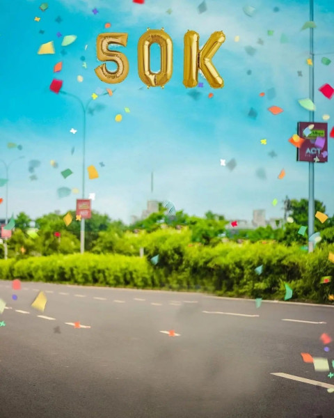 50k Followers Photo Editing Picsart Background HD | OyePhoto