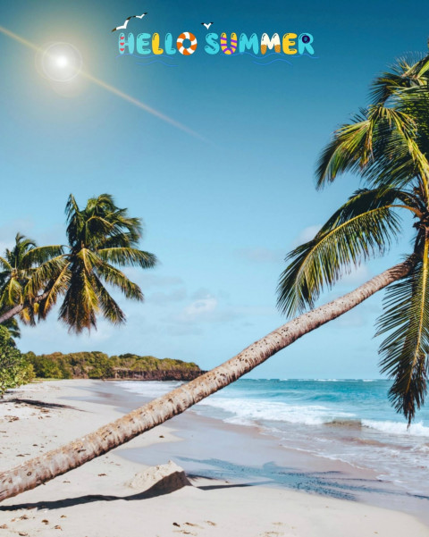 Beach Picsart CB Background Full HD Download | OyePhoto