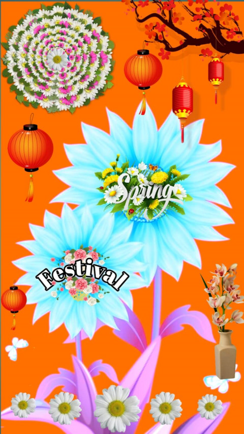 Best Spring Festival 2022 Mobile Screen Wallpapers Full HD Pics | OyePhoto