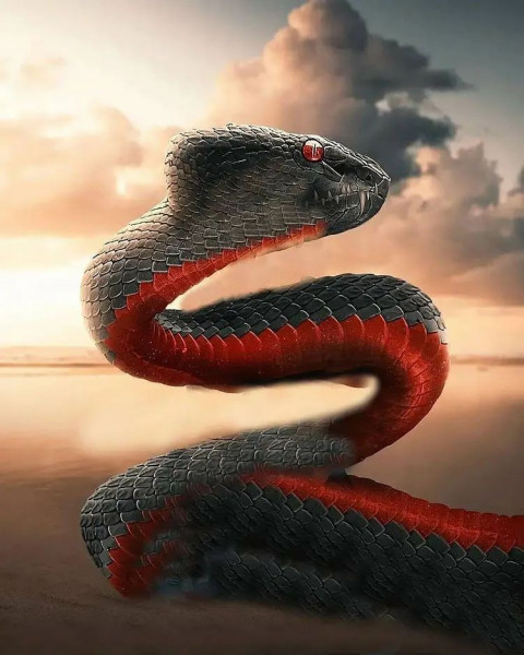 Big Snake Instagram viral Photo Editing HD Background | OyePhoto