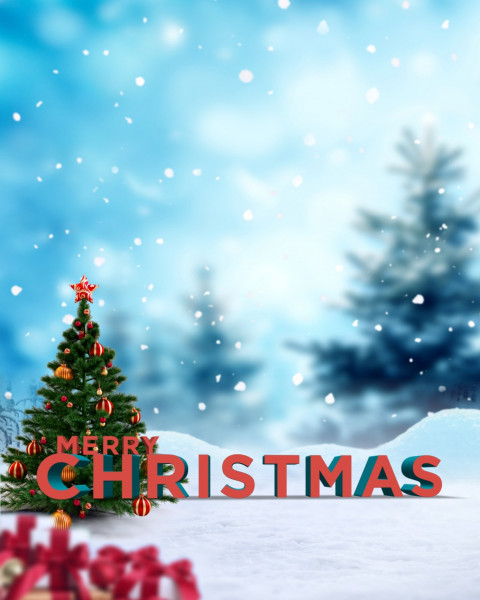 Christmas Picsart Photo Editing Background Full HD | OyePhoto