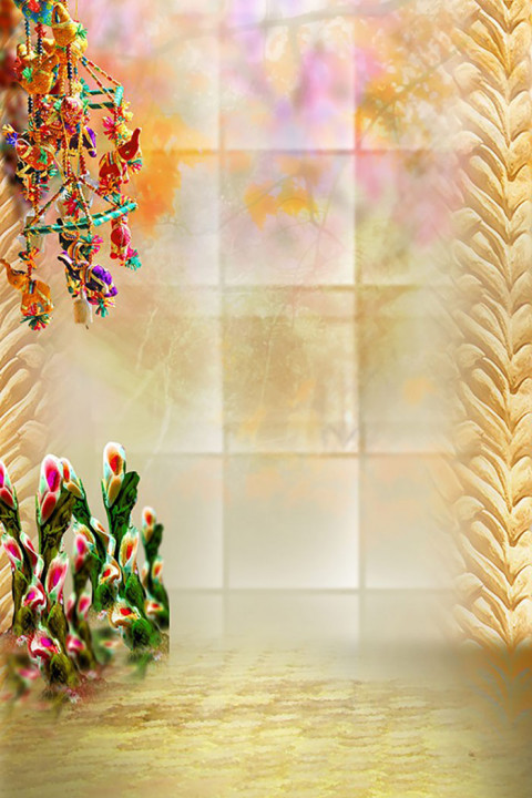 Flower Studio Background HD Download Ultra | OyePhoto