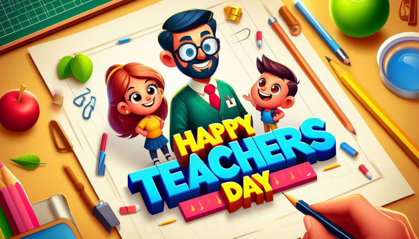 Free Happy Teachers Day images for sharing Social Media | OyePhoto