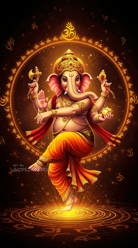 Ganesha Full Screen Background