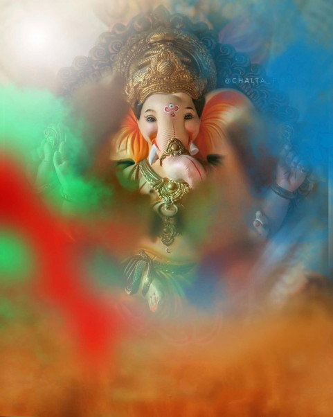 God Ganpati Bappa Photo Editing CB Background For Photoshop Img | OyePhoto