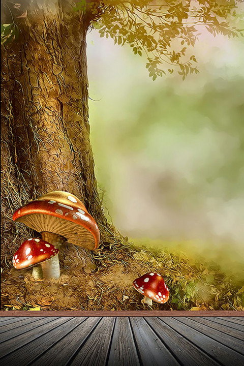 Green Tree Studio Editing Background Download Photo | OyePhoto