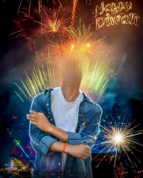 Happy Diwali Without Head CB Picsart Photo Editing Background | OyePhoto