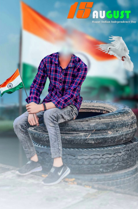 Independence Day 15 August Editing Backgrounds Without Head | OyePhoto