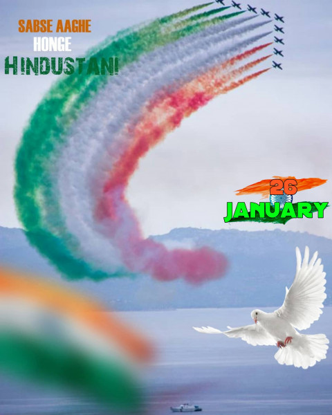 Indian Flag 26 January Background Picsart CB Editing | OyePhoto