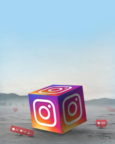 Insta Logo Picsart Background For photo Editing | OyePhoto