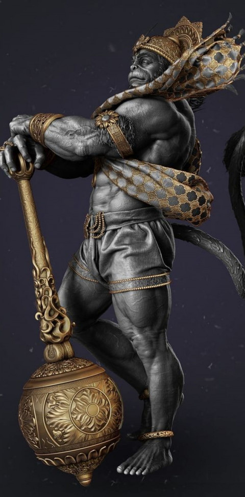 Lord Bajrang Bali Hanuman Images For Iphone & WhatsApp Dp | OyePhoto