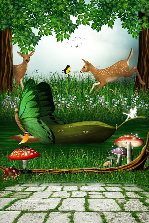 Nature Studio Editing Background Download Free | OyePhoto