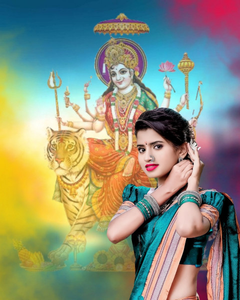Navratri Background Download Full HD For CB Editing | OyePhoto
