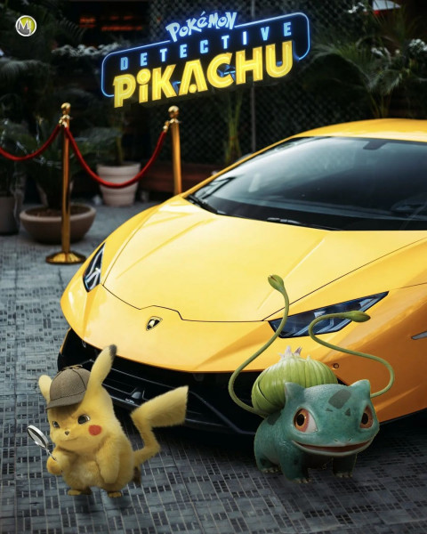 Pikachu Viral Instagram Editing Background Full HD for picsart | OyePhoto