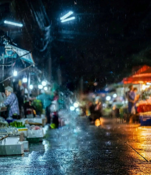 Rain Photoshop HD Background Full HD Download For Editing | OyePhoto