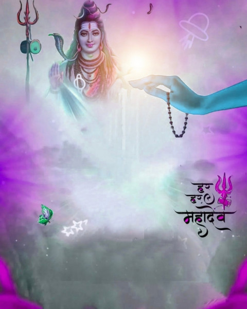 Shankar Mahadev Maha Shivratri Editing Background For Picsart Photoshop CB | OyePhoto