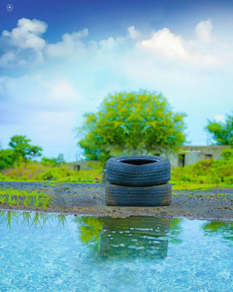 Sky With Wheel Photo Editing New PicsArt Background | OyePhoto