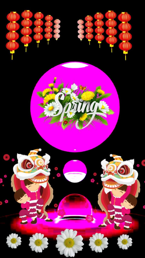 Spring Festival Background HD For Mobile Wallpapers Pics Free | OyePhoto
