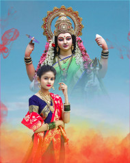 PicsArt Durga Mata Editing Background HD Download | OyePhoto