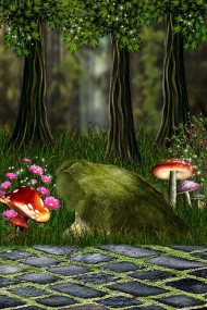 Nature Photo Studio Background HD Images Pics | OyePhoto